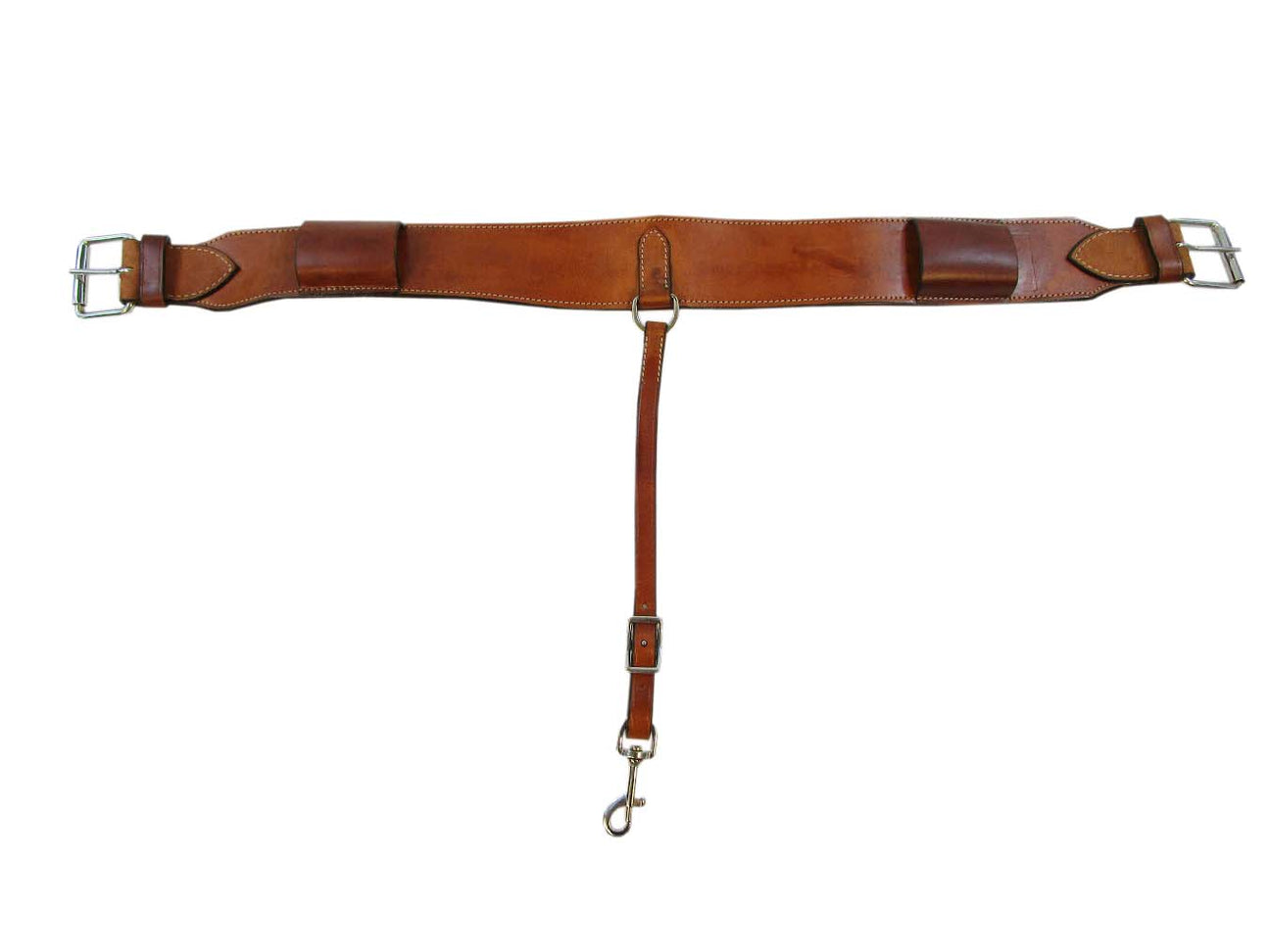 Leather Back Cinch Western Saddle Rear Cinch Flank Western Horse Girth ...